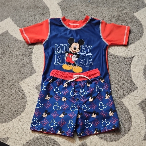Disney | Swim | Disney Mickey Mouse Kids Swim Set | Poshmark